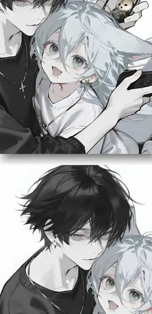 160+ Sweet Cute Anime Couple DP Romantic Display Pictures